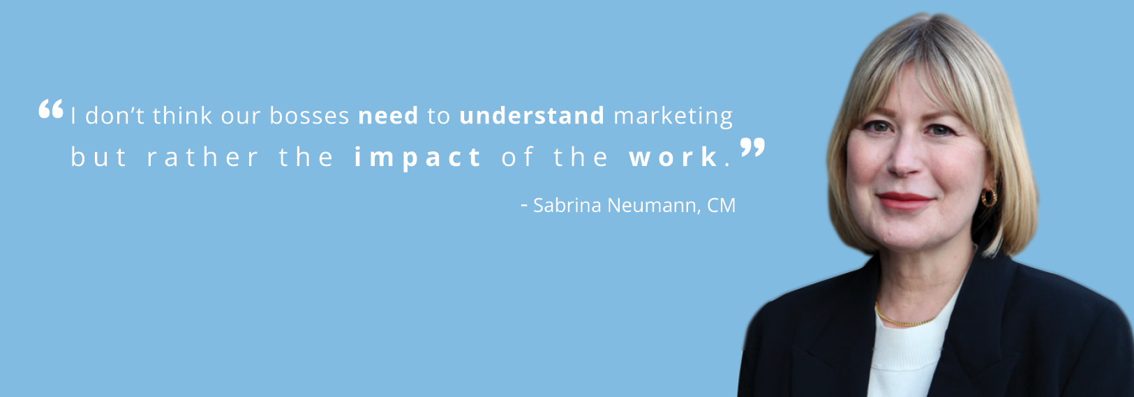 No Regrets - Chartered Marketer Program